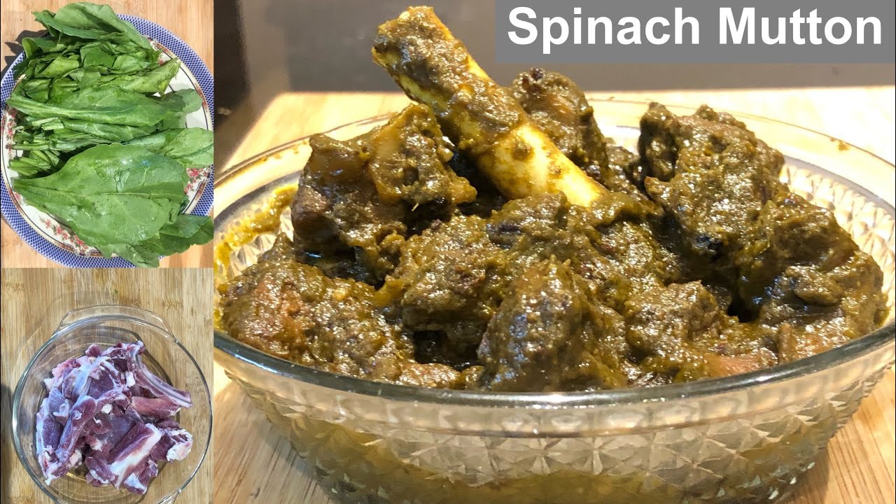 Just Try This Mutton Recipe Once | Tasty Mutton Recipe with Spinach ...