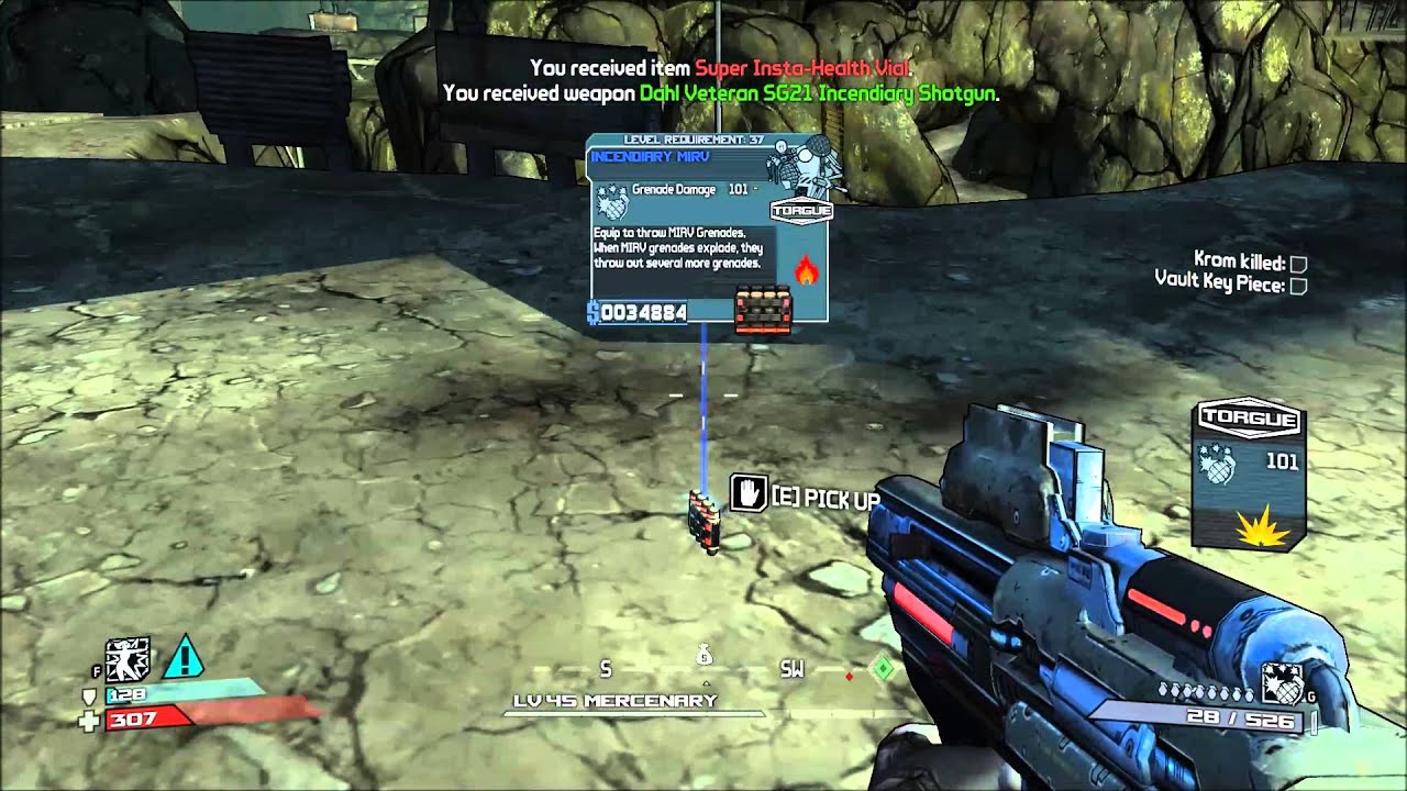 Borderlands Siren Playthrough 2 Ep5 - Krom - YouTube