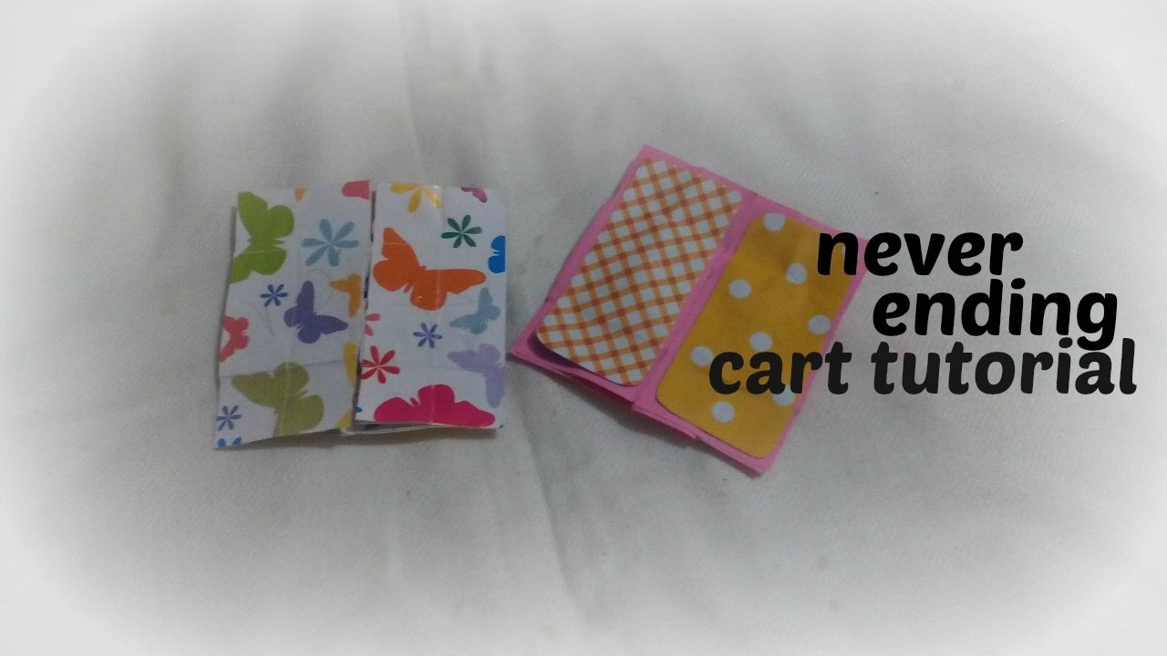 How To Make Never Ending Card-Endless Card Tutorial Step By Step In 5 ...