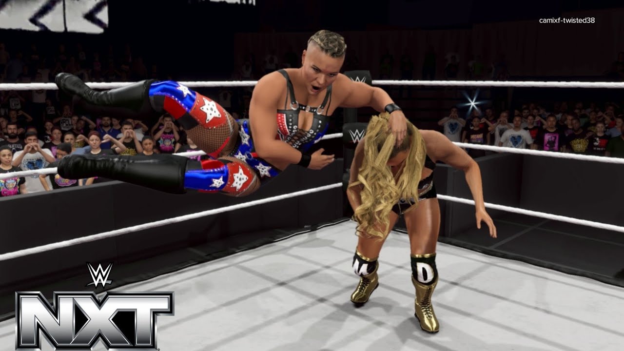 WWE 2K24 NXT - IVY NILE VE MAXXINE DUPRI - YouTube
