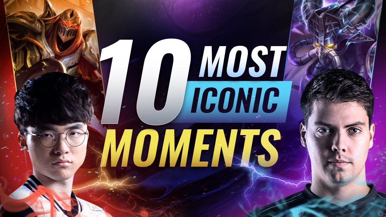 10 Most Iconic Moments in League of Legends Esports History - YouTube