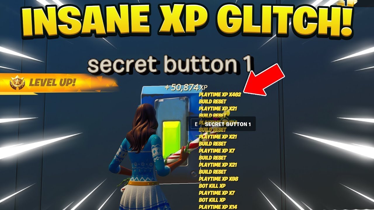 Get free levels & skip the battle pass! 100,000/hr XP Glitch Map ...