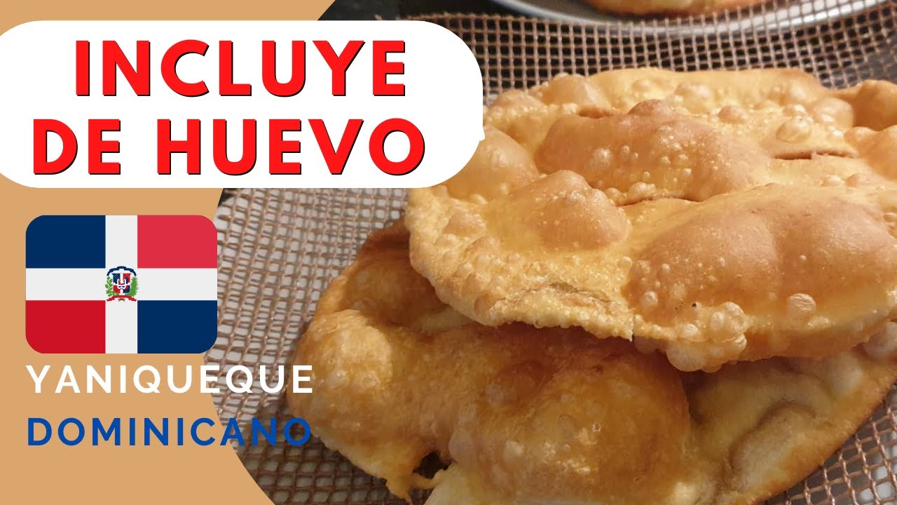 como hacer yaniqueque Dominicano |incluye de huevo - YouTube