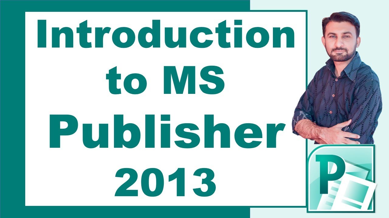 Introduction MS Publisher 2013 - YouTube