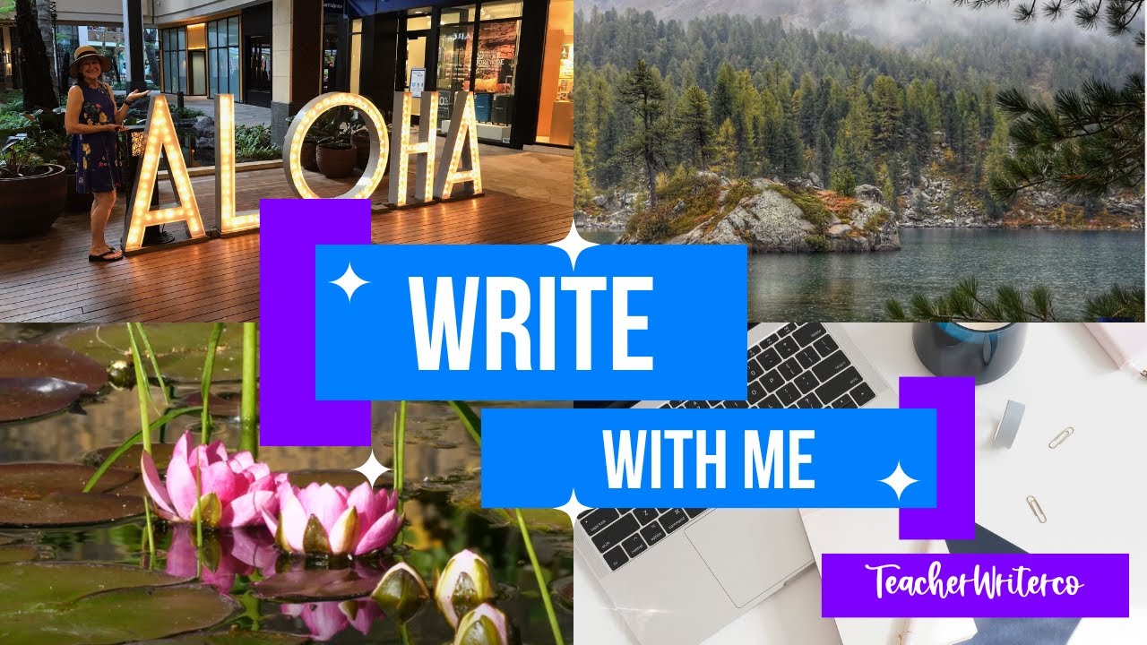 Write With Me Ocean View Focused Writing Time to Write 25 Minutes - YouTube