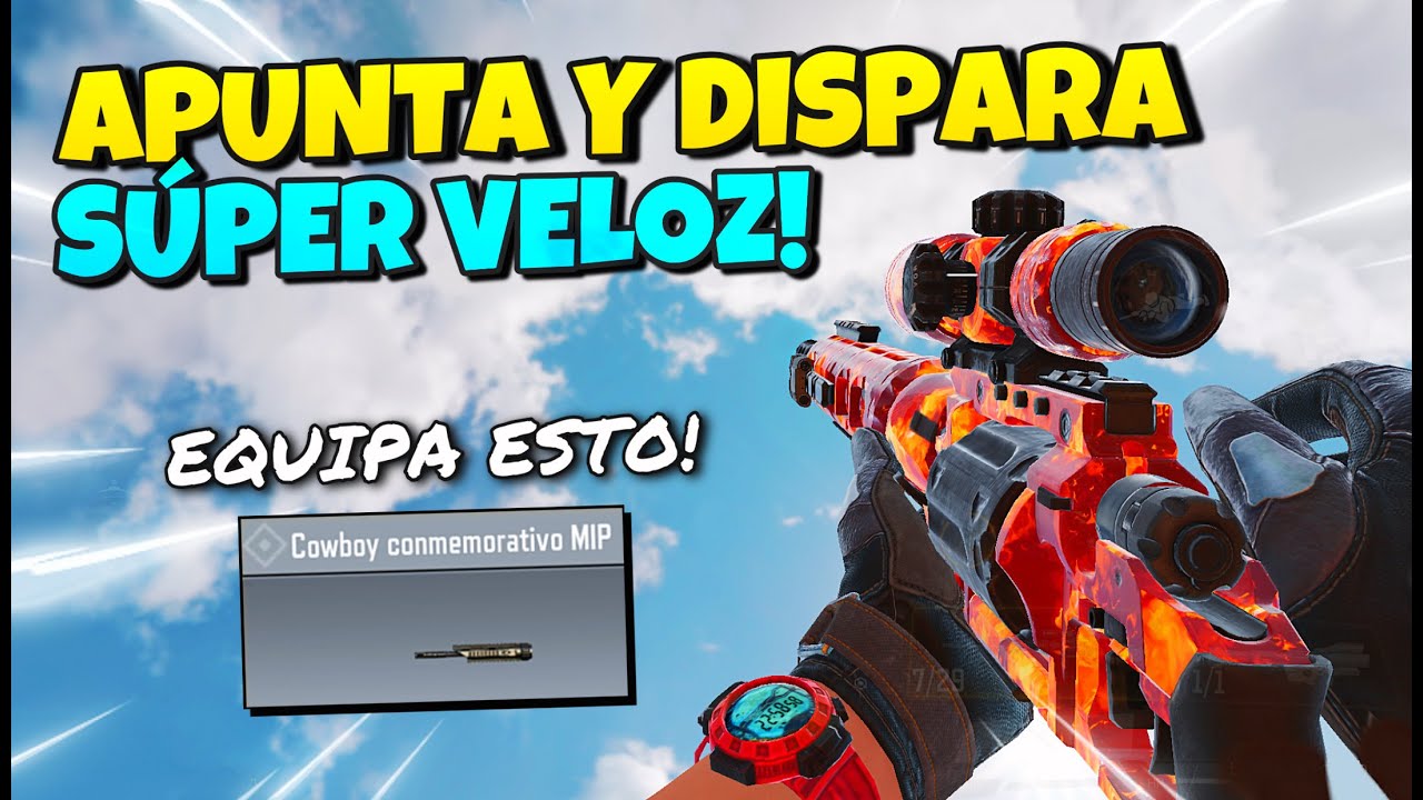 Nueva MEJOR configuración para Sniper Outlaw COD MOBILE para apuntar y ...