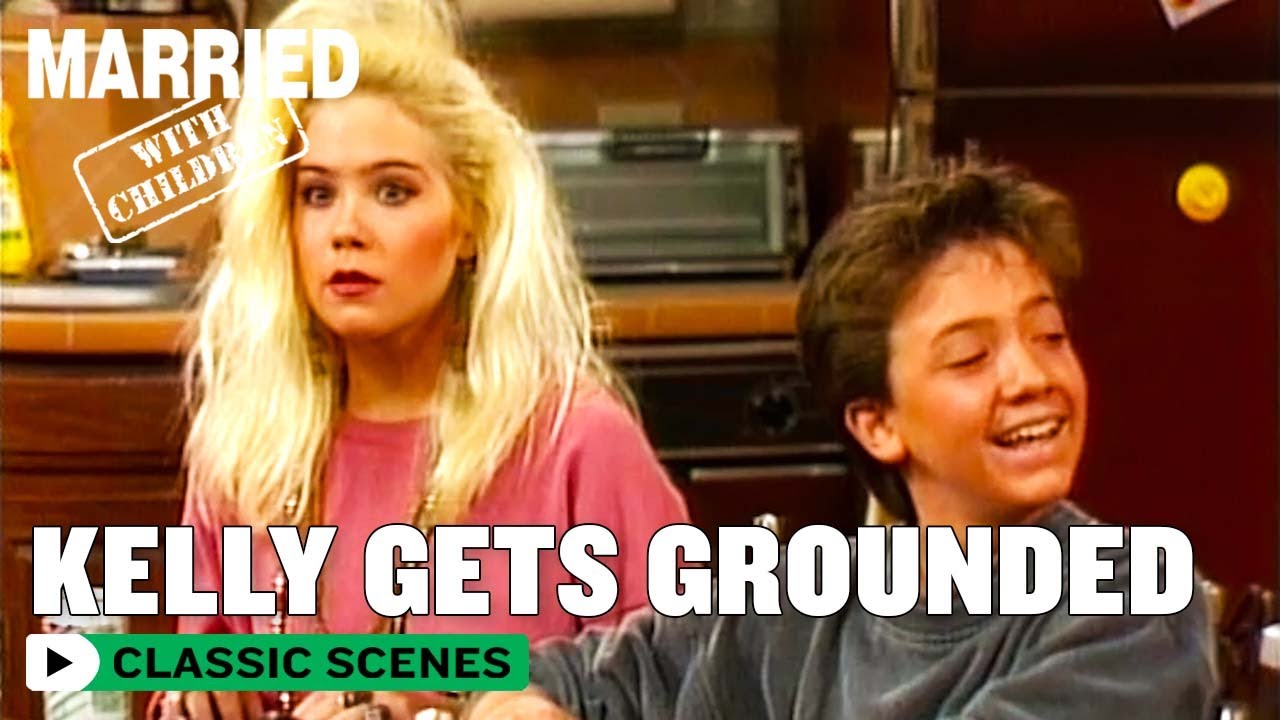 Bud Gets Kelly Grounded | Married With Children - YouTube