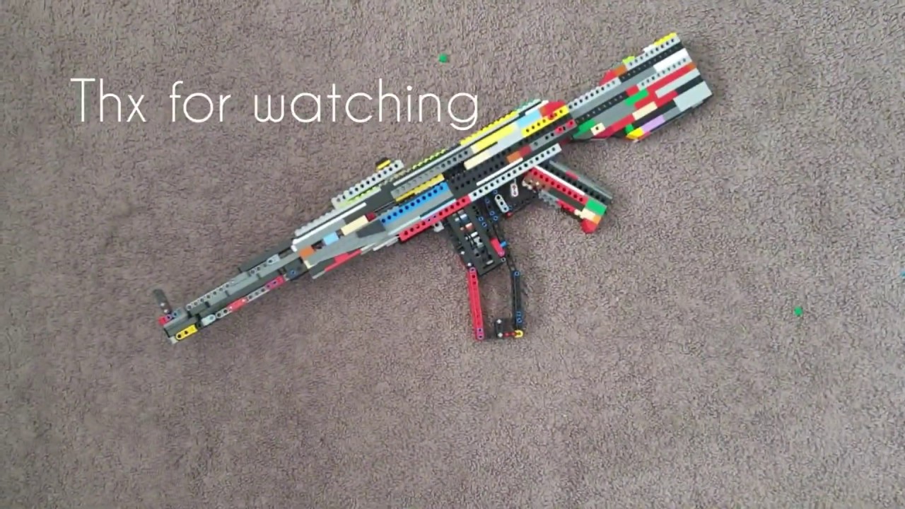 LEGO working Ak-47 - YouTube