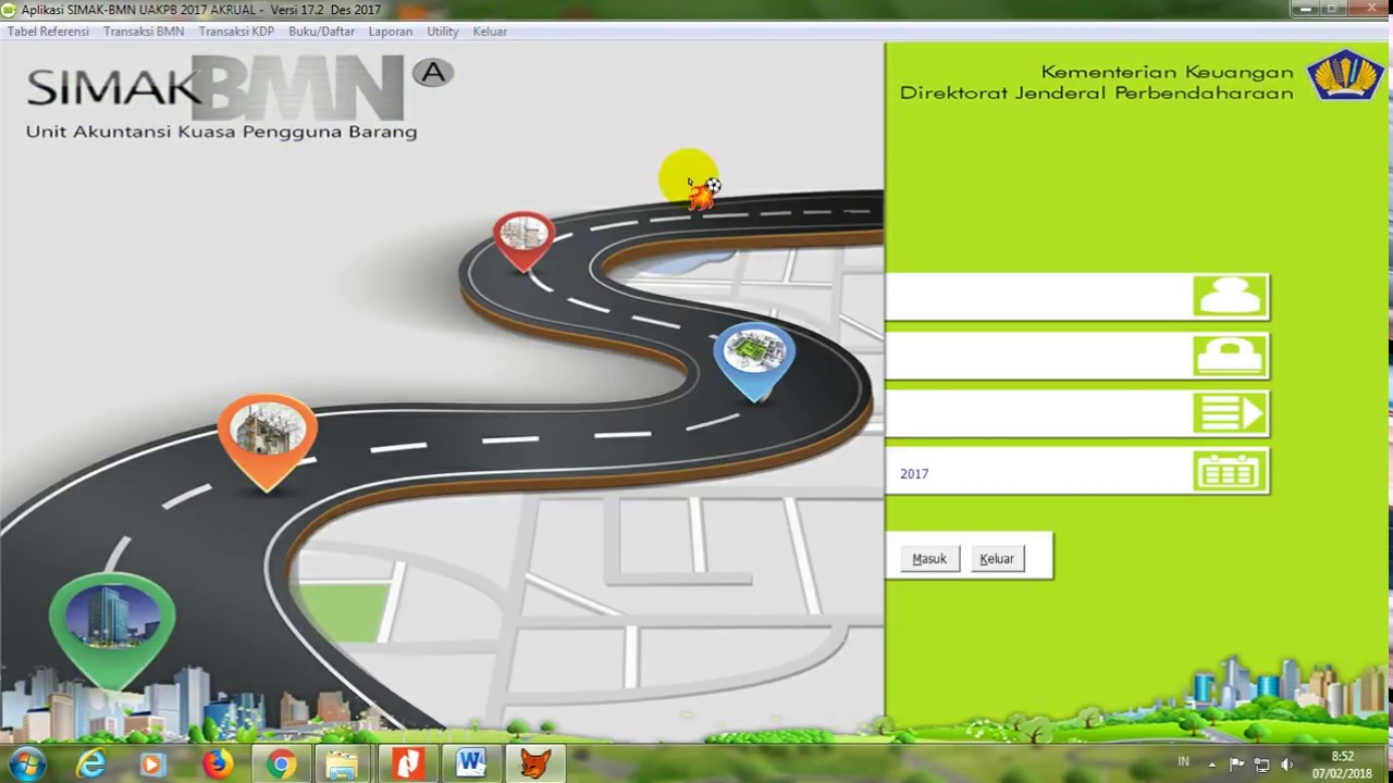 SIMAK BMN ; Cara Cetak Label BMN di SIMAK BMN - YouTube