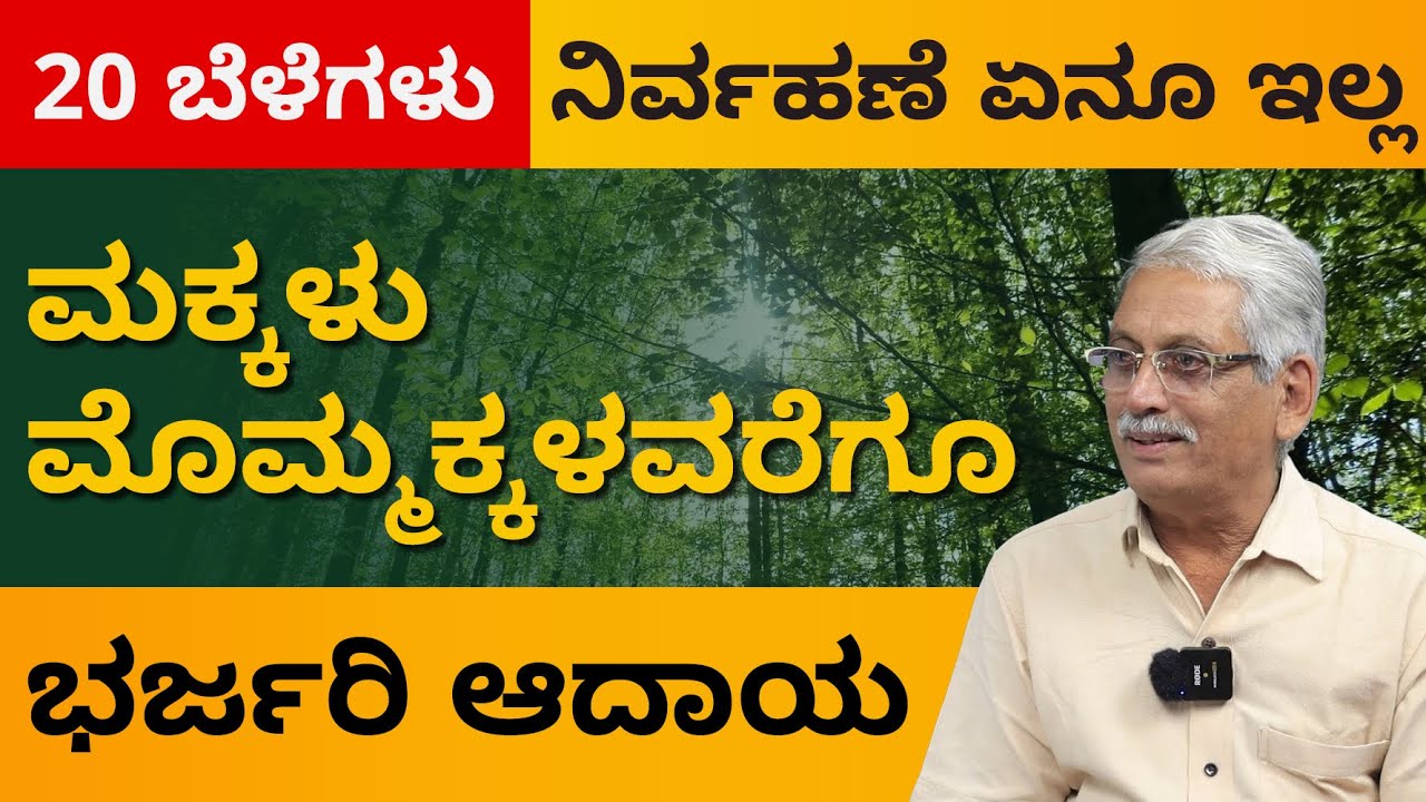 High Profitable, No Cost Farming Techniques in 2022 | Forest Farming in ...