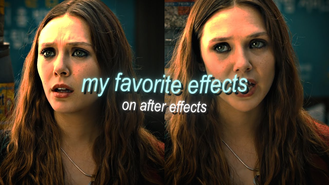 my favorite effects on after effects - YouTube