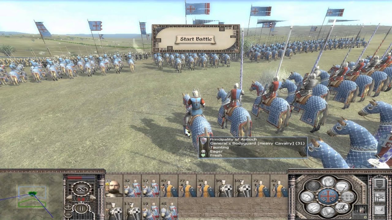 Medieval II Kingdoms Crusades Principality of Antioch Campaign Part 5 ...