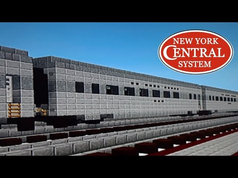 Minecraft New York Central Empire State Express Passenger Car Tutorial ...