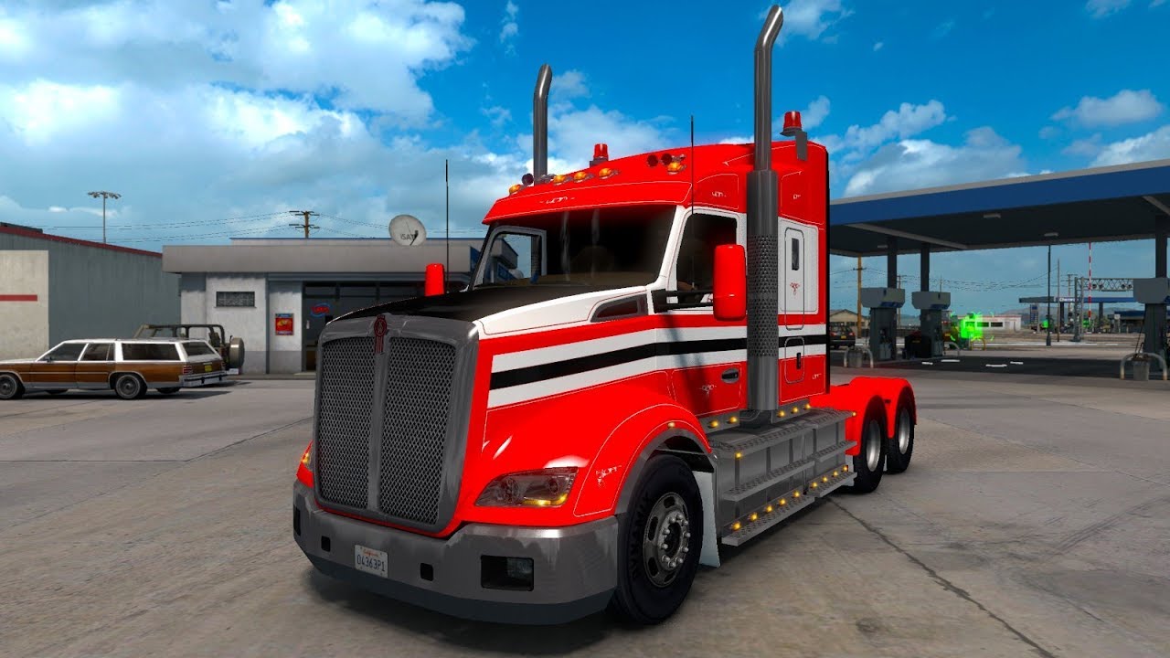[ATS Mod] Kenworth T610 v1.0 (Test on 1.30) - YouTube