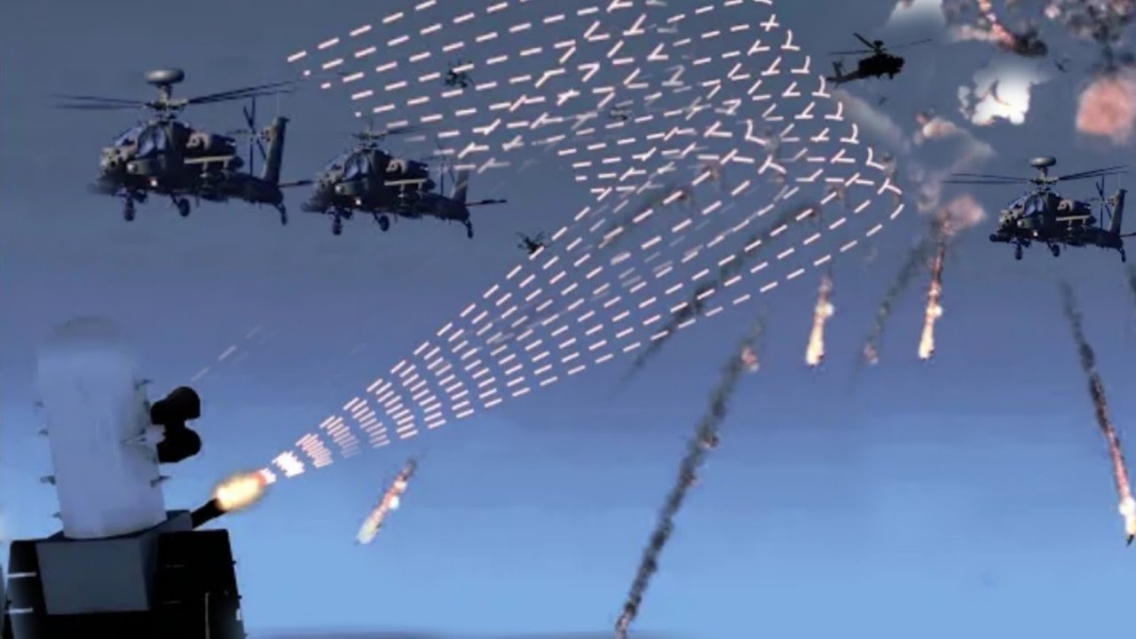 Air Defense System - C-RAM - Phalanx CIWS - Simulation - Arma 3 - YouTube