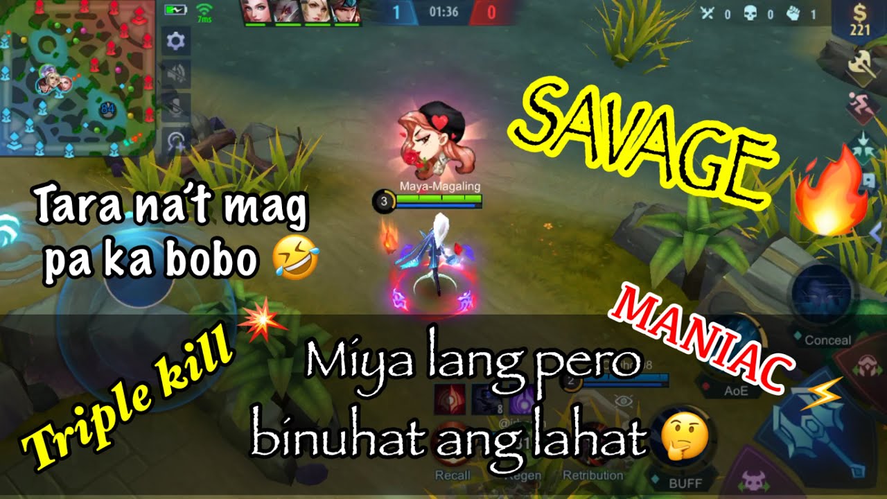 Learn To Play Miya Skill (MIYA BEST BUILD) - Mobile Legends - YouTube