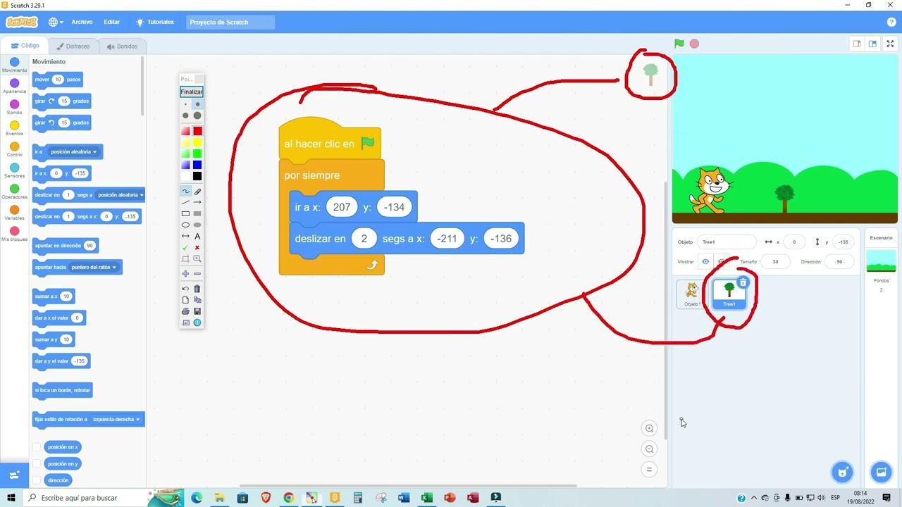 03 - Saltando arboles - SCRATCH - YouTube