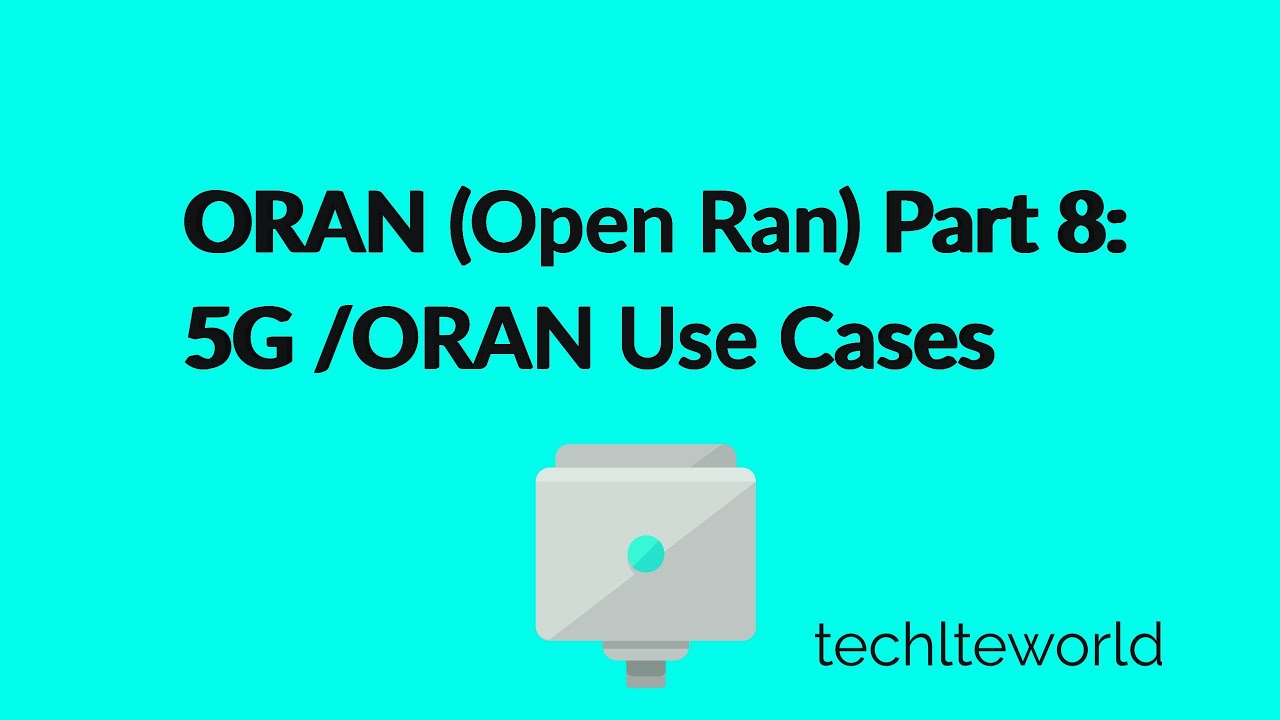 ORAN (Open Ran) Part-8 : 5G/ORAN Use Cases - YouTube