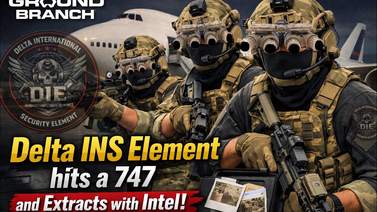 Delta INS Element hits a 747 and Extracts with Intel (Ground Branch ...