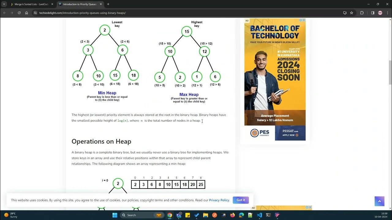 Leet Code 23 - Merge k Sorted Lists - YouTube