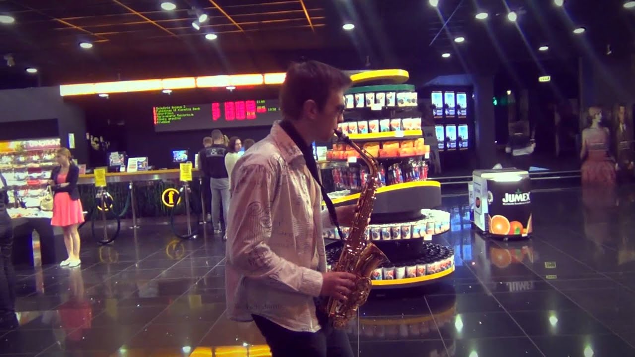 Epic Sax Guy in public - YouTube
