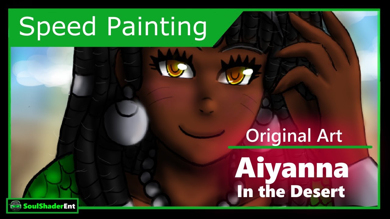 ️Aiyanna in the Desert Speed Drawing - YouTube