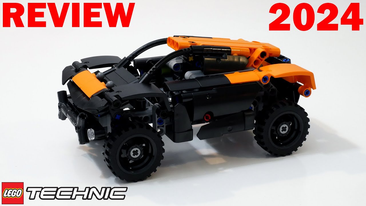 New LEGO Technic Pull-Back McLaren 42166 Race Buggy Detailed set review ...