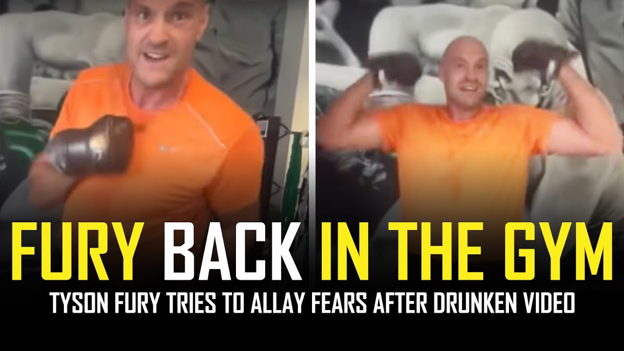 TYSON FURY BACK IN THE GYM?!! VOWS "REDEMPTION" IN USYK REMATCH!!! 👀🤔 ...