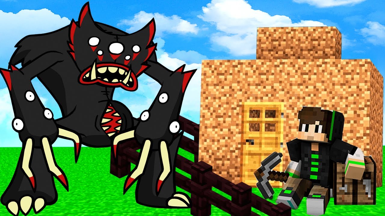 Desafio: BASE 100% SEGURA contra KILLY WILLY no minecraft ( Poppy ...