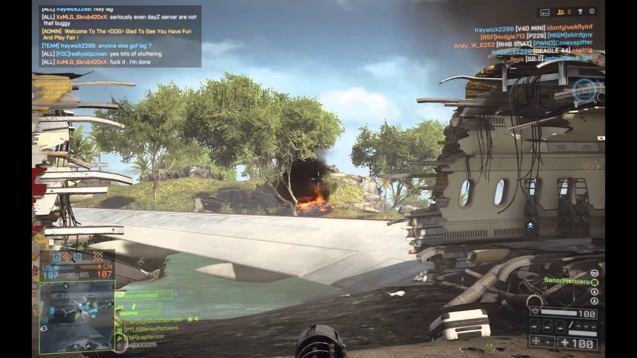 El pistolero loco got it going on the RHIB BF4 Lost Island post patch ...