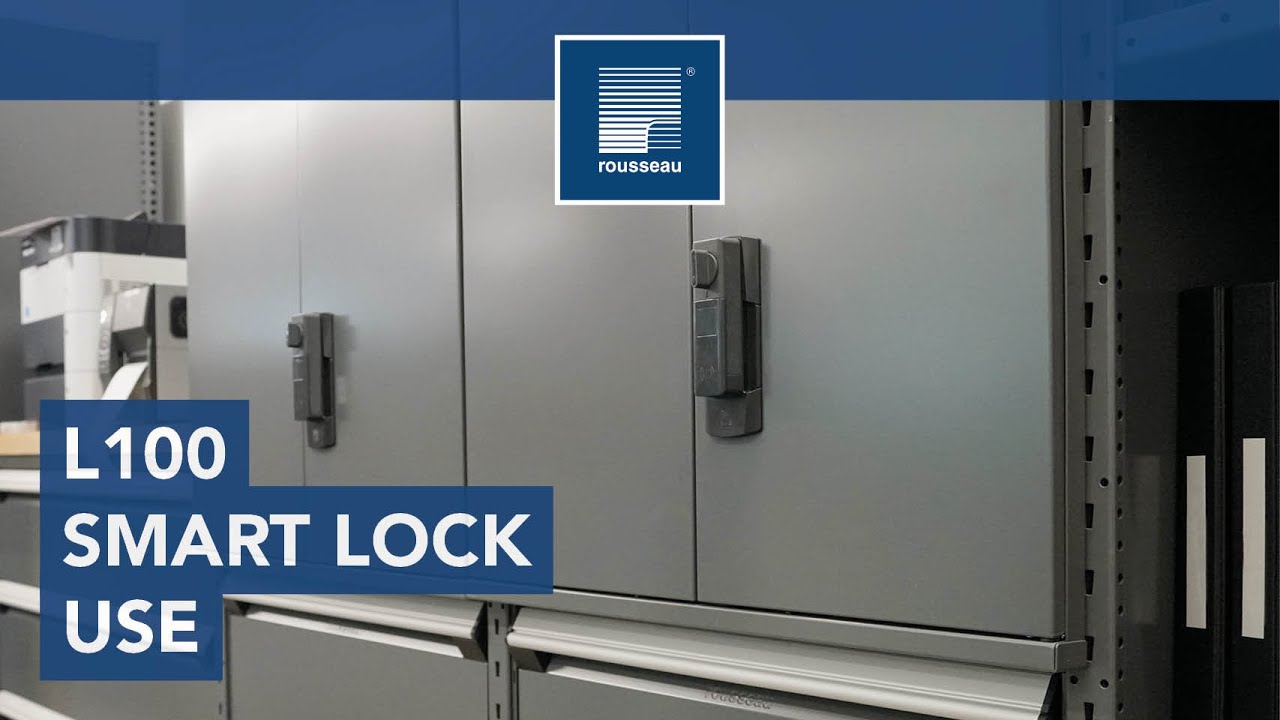 The L100 Smart Lock from Rousseau - Use - YouTube