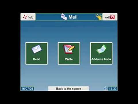 Eldy - computer to the elderly - YouTube