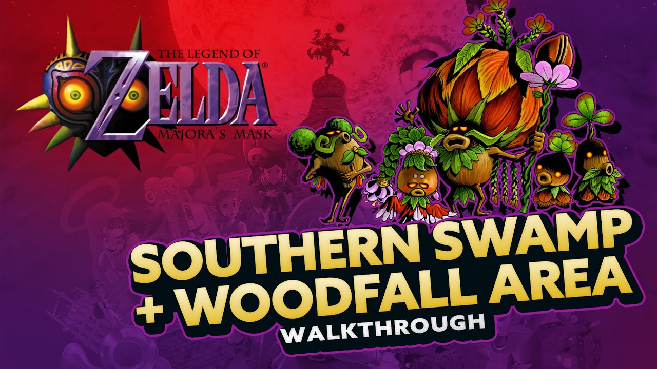 Zelda: Majora's Mask - Southern Swamp & Woodfall Walkthrough - YouTube