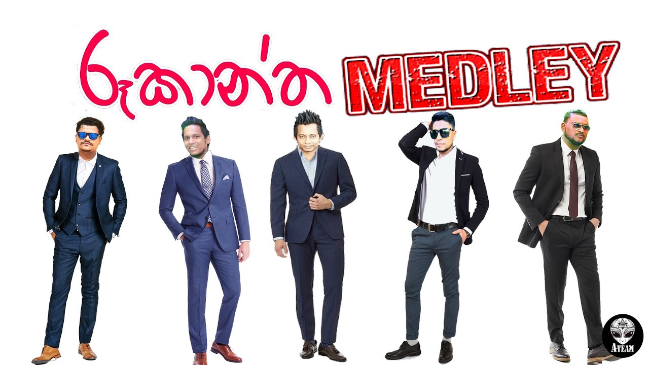 Rookantha Gunathilaka Pop songs medley by A TEAM music band - YouTube