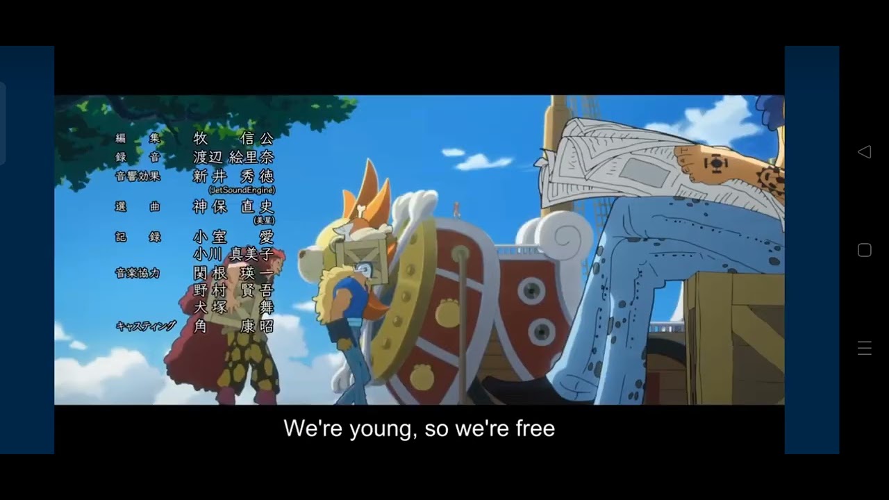 One Piece ending theme song and preview episode 1072 - YouTube