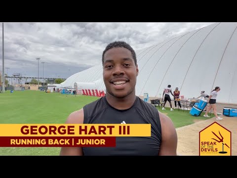ASU RB George Hart III on week 3 of fall camp - YouTube