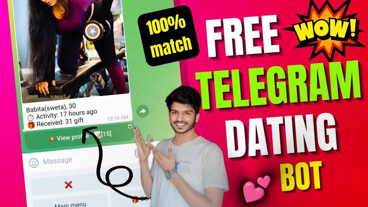 Telegram Dating Bot l Free online dating l 2024 l Dating app l - YouTube