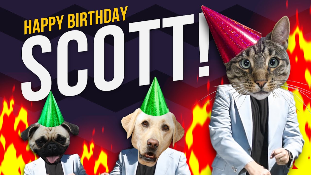 Happy Birthday Scott - Its time to dance! - YouTube