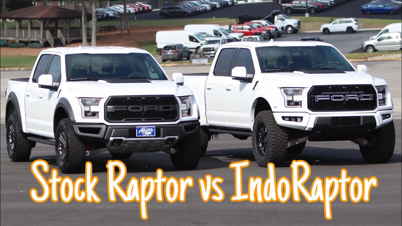 Stock vs 2.5” Lifted Ford Raptor Review || 2020 IndoRaptor Edition on ...
