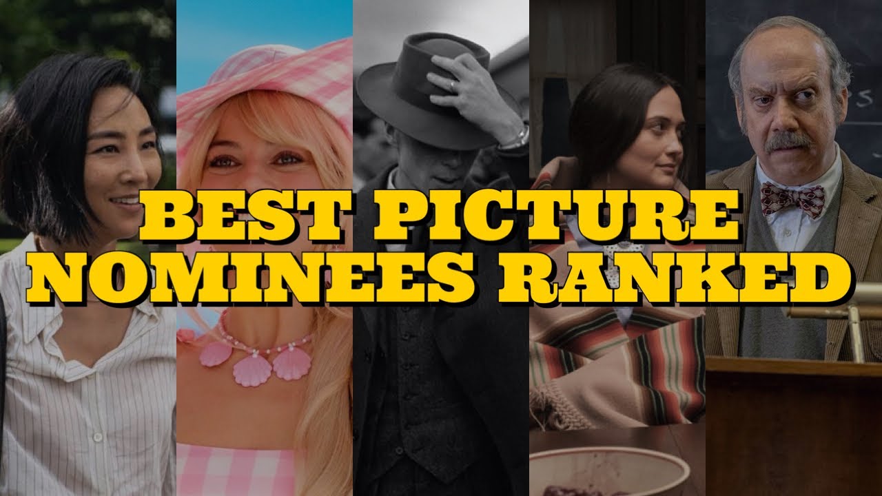 2024 Oscars: Best Picture Nominees Ranked - YouTube