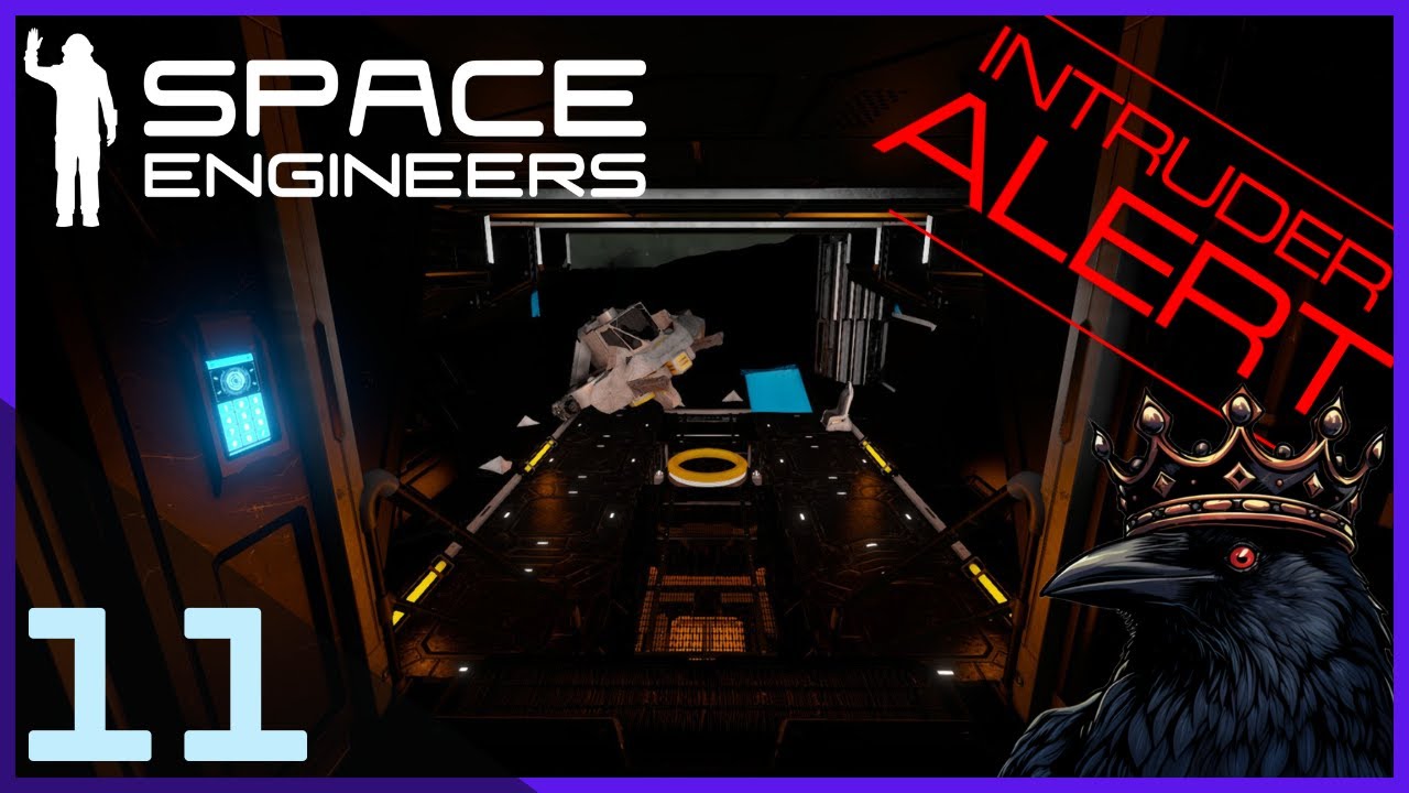 INTRUDER ALERT | Space Engineers | Season 1 Episode 11 - YouTube