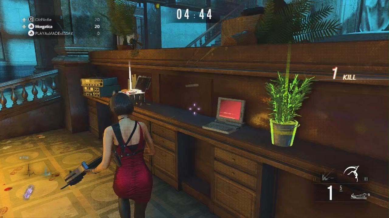Resident Evil Re:Verse RPD 1st Place Ada Wong Gameplay Early Access ...