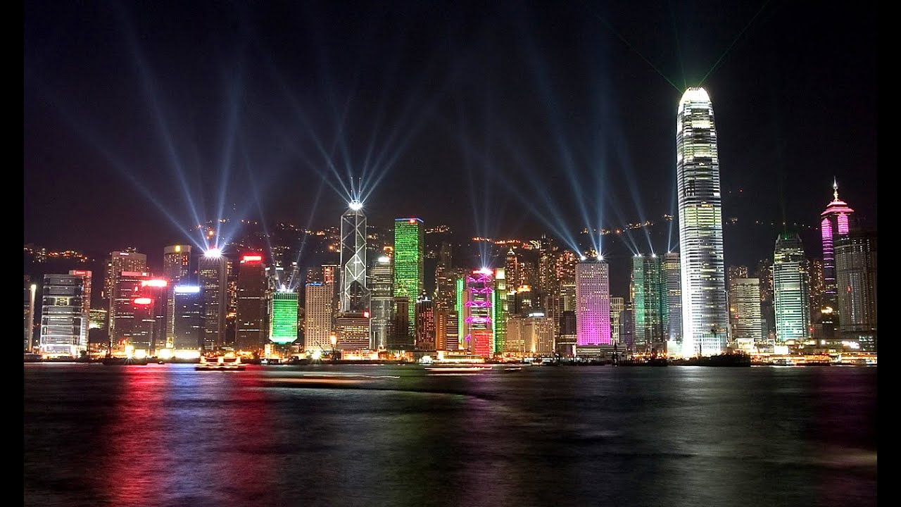 Hong Kong night view. Place to visit in Hong Kong.- शाझको समयमा हङ्कङ ...