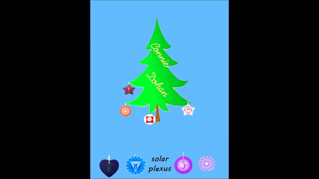 chakra christmas tree - YouTube
