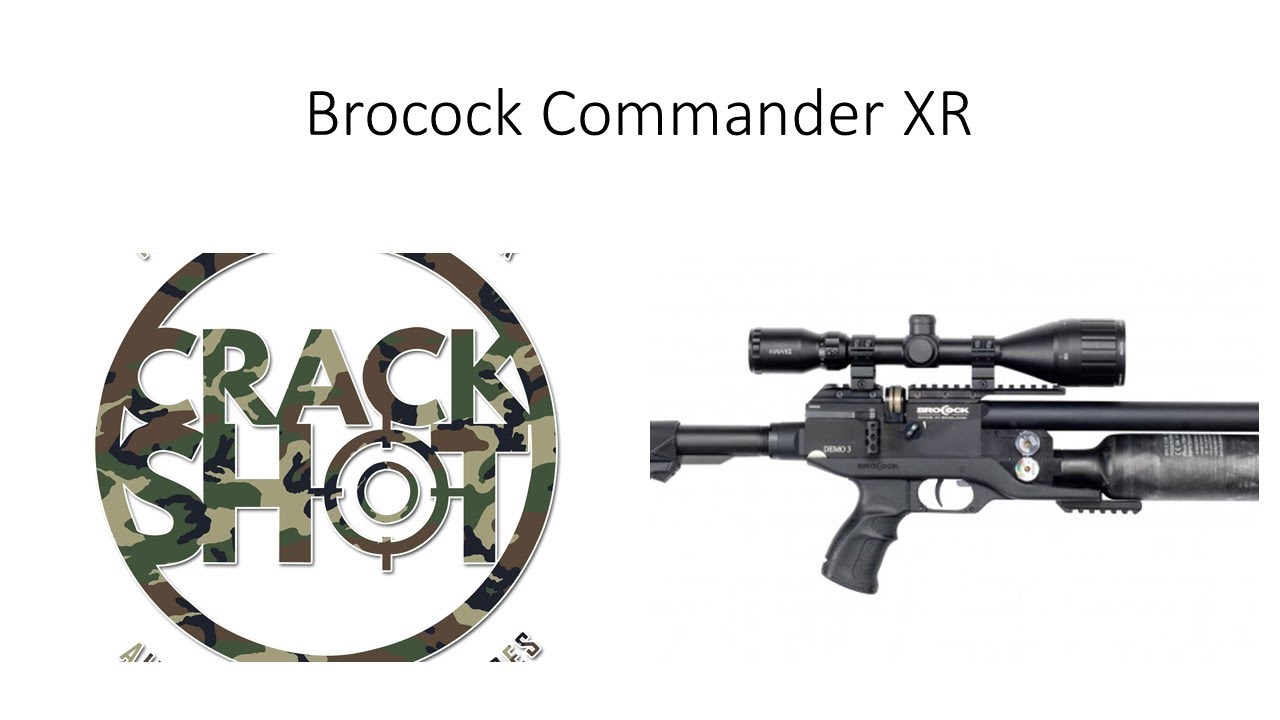 Brocock Commander XR - Daystate quality and performance for less? - YouTube