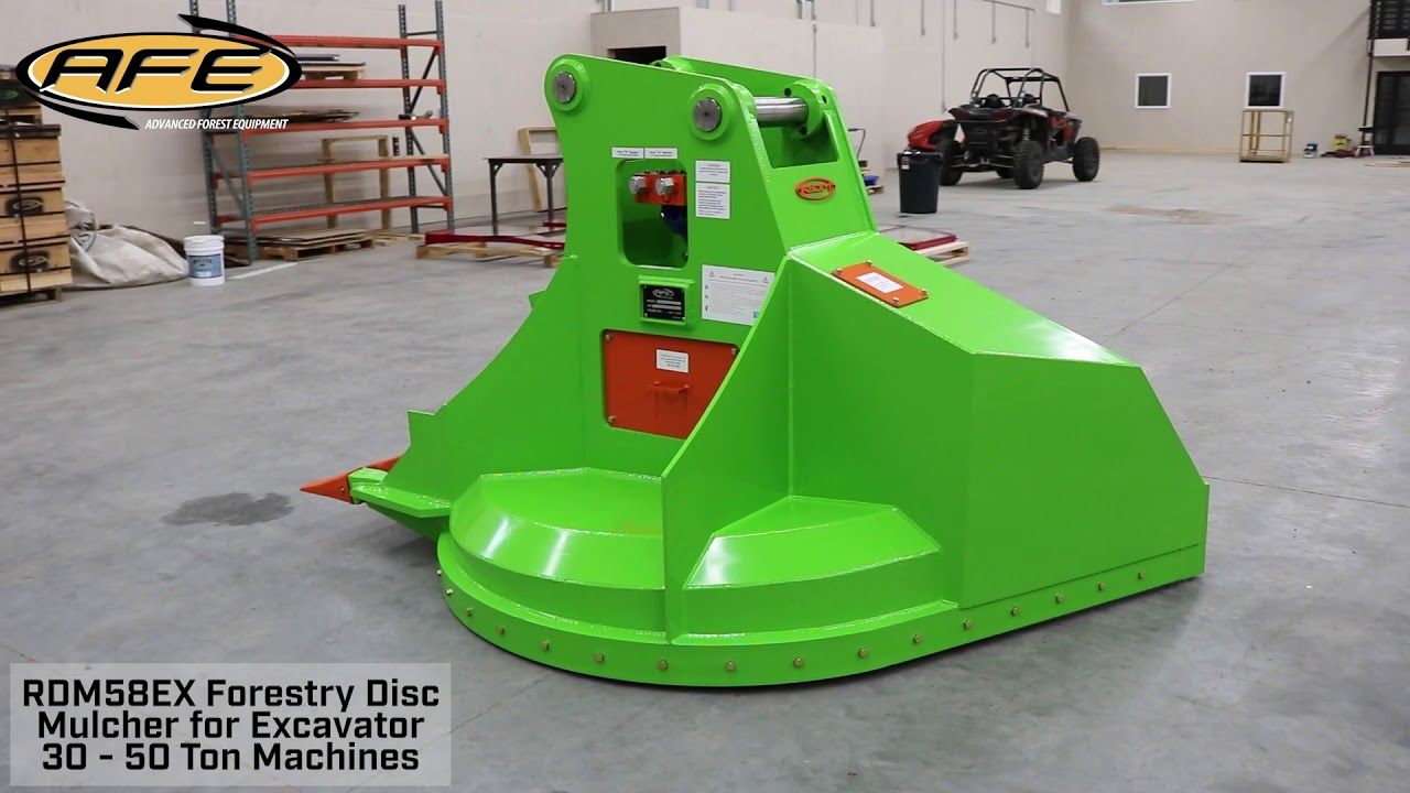 AFE RDM58EX Forestry Disc Mulcher. Engineered by Contractors, FOR ...