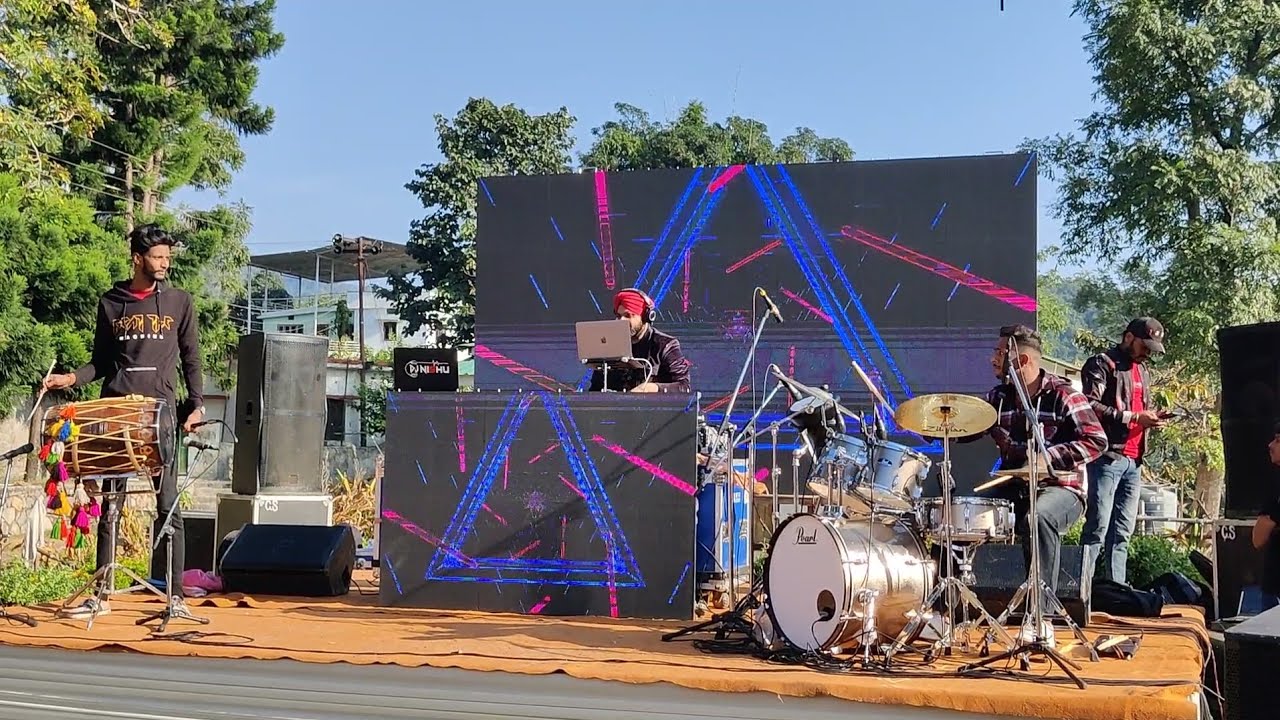 Dj percussion | Drums on DJ | Gyandeep thakur | Use headphones 🎧 | Live ...