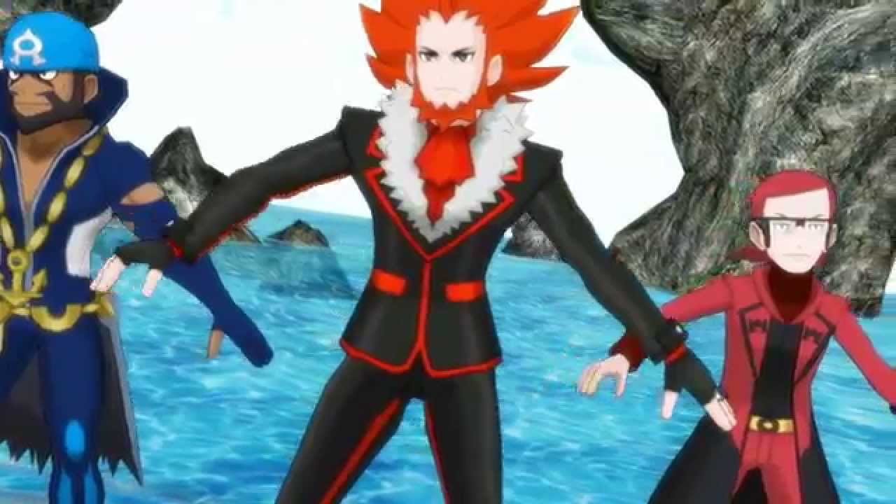 [MMD] Get Lucky with Lysandre, Archie and Maxie - YouTube