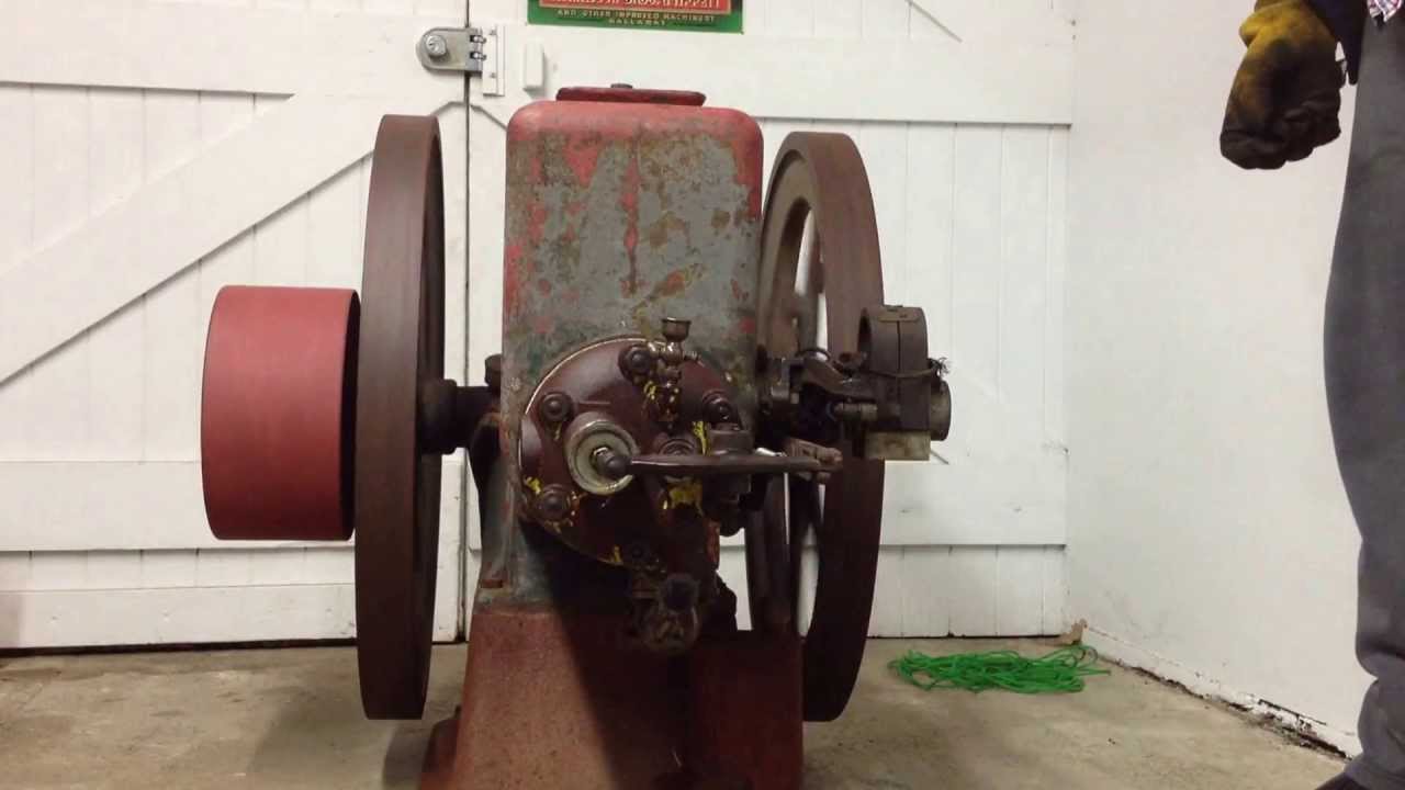 Root & VanDervoort Triumph Line 4hp 1916 - YouTube