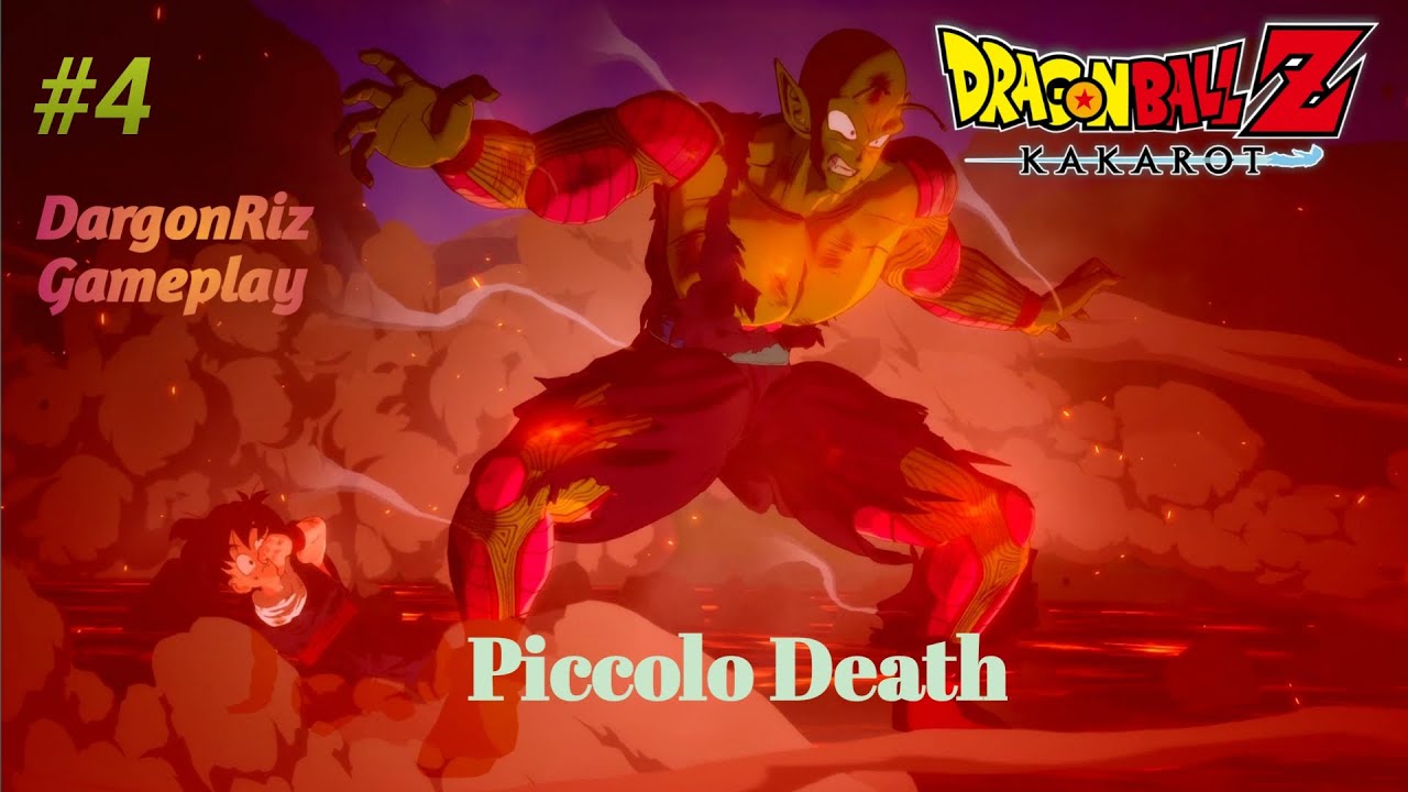 PICCOLO SACRIFICE | Dragon Ball Z Kakarot Hard Mode Gameplay #4 60 Fps ...